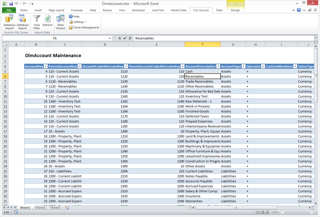 Introducing The New Table Wizard Excel To SQL Server Use Excel To 