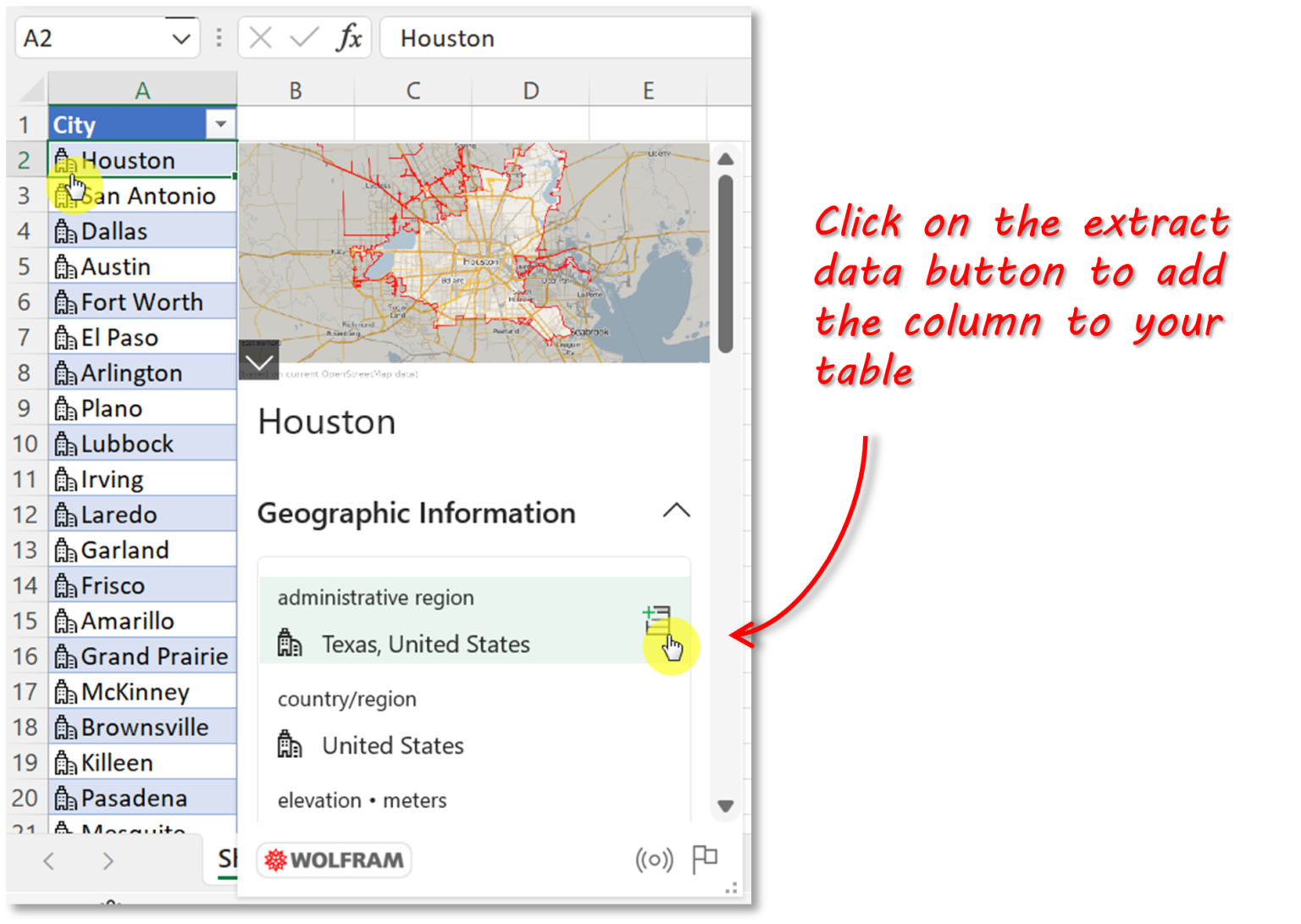 Excel Linked Data Types: An Introduction | SQL Spreads