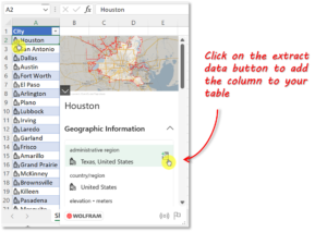 Excel Linked Data Types: An Introduction | SQL Spreads