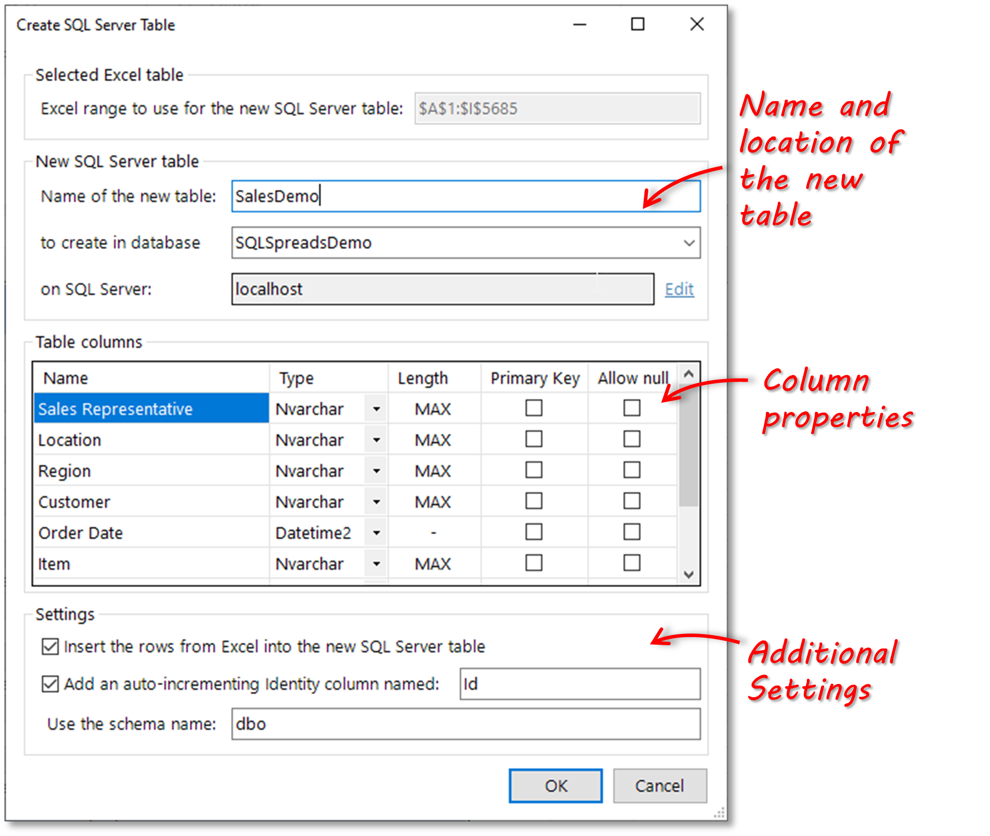 Sql Spreads A Front End For Sql Server Sql Spreads