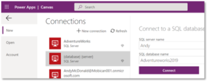 How to Connect Power Apps to SQL Server | SQL Spreads