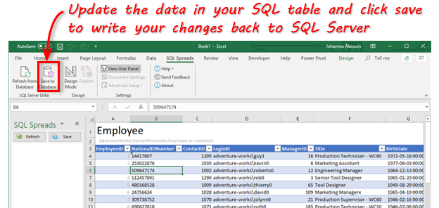 How To Update An SQL Table From Excel Excel To SQL Server Use Excel 